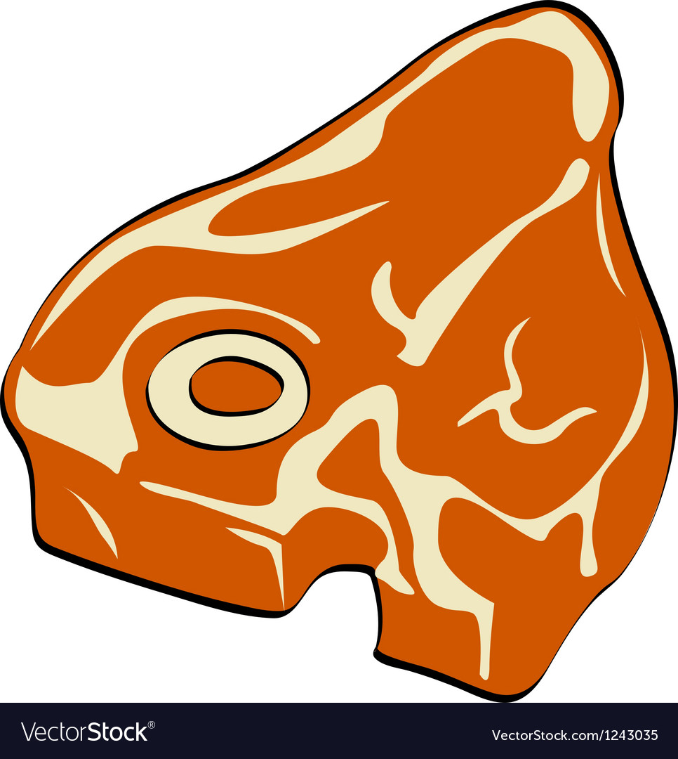 Steak Royalty Free Vector Image - VectorStock