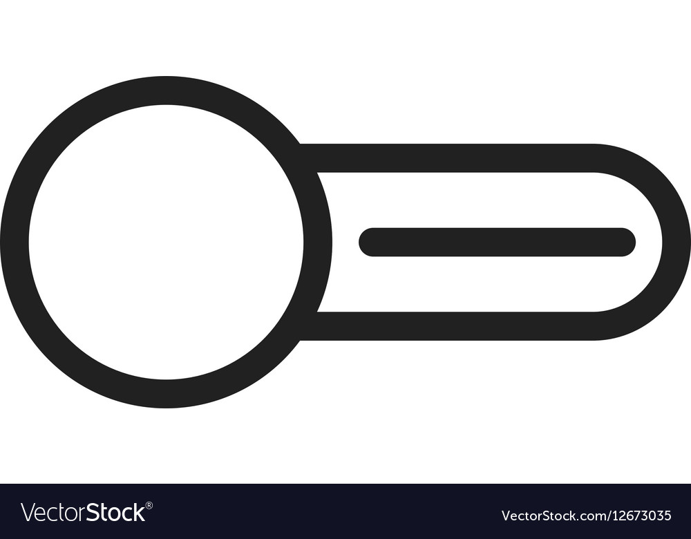Switch off Royalty Free Vector Image - VectorStock