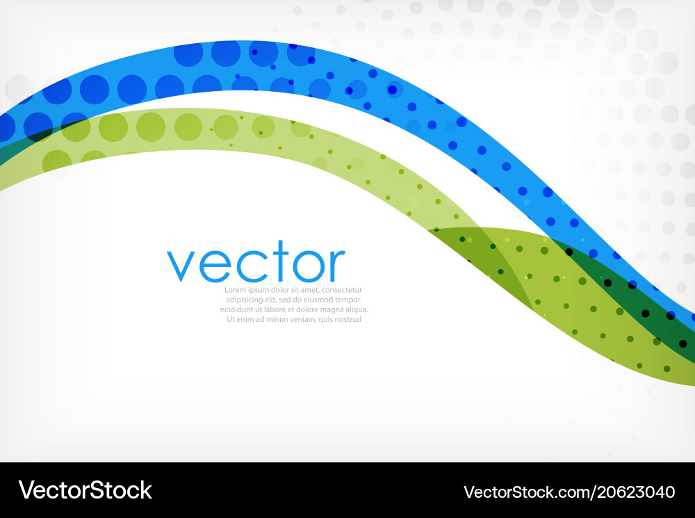 Business corporate abstract backgrounds wave Vector Image