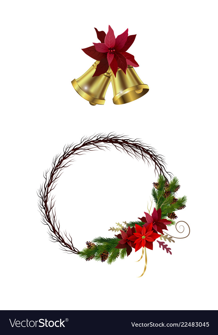Christmas elements for your designs Royalty Free Vector