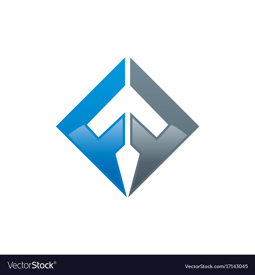 Square construction logo Royalty Free Vector Image