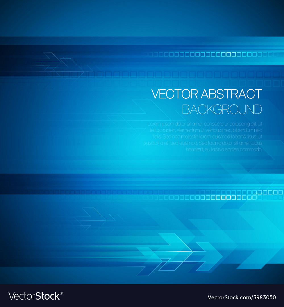 Abstract technology background with lines Vector Image