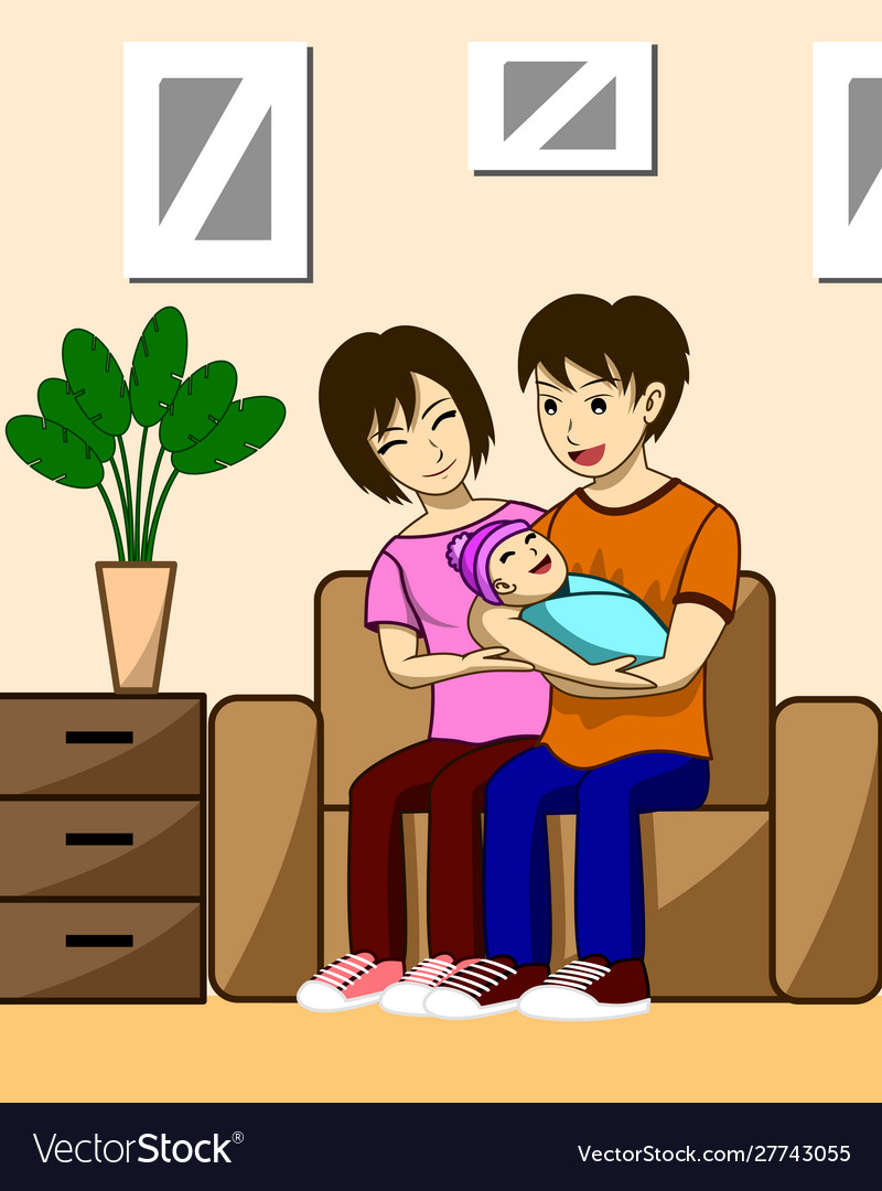 Newborn Royalty Free Vector Image - VectorStock