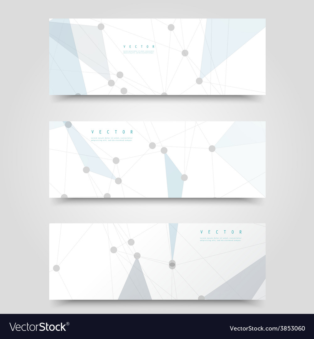 Network background abstract polygon Royalty Free Vector