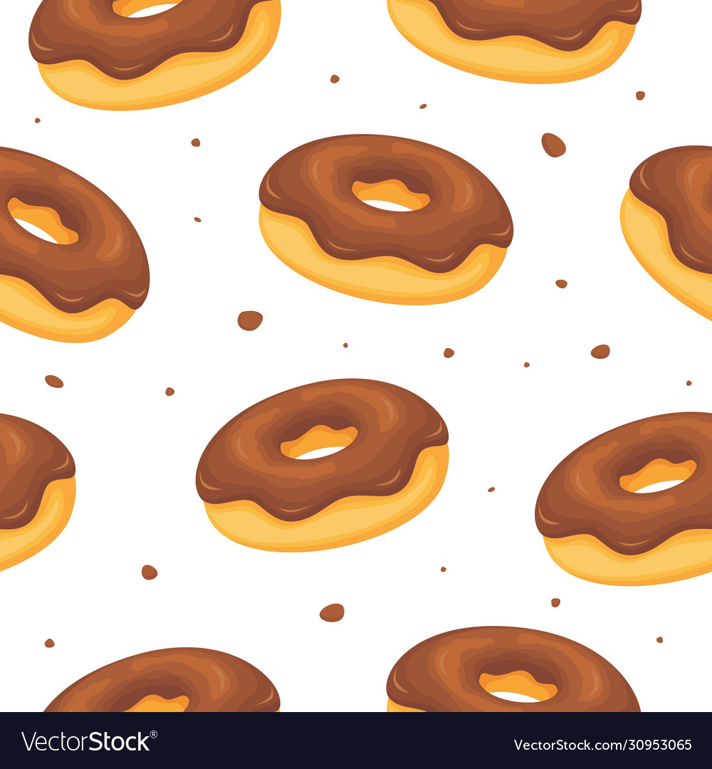 Donuts Royalty Free Vector Image - VectorStock