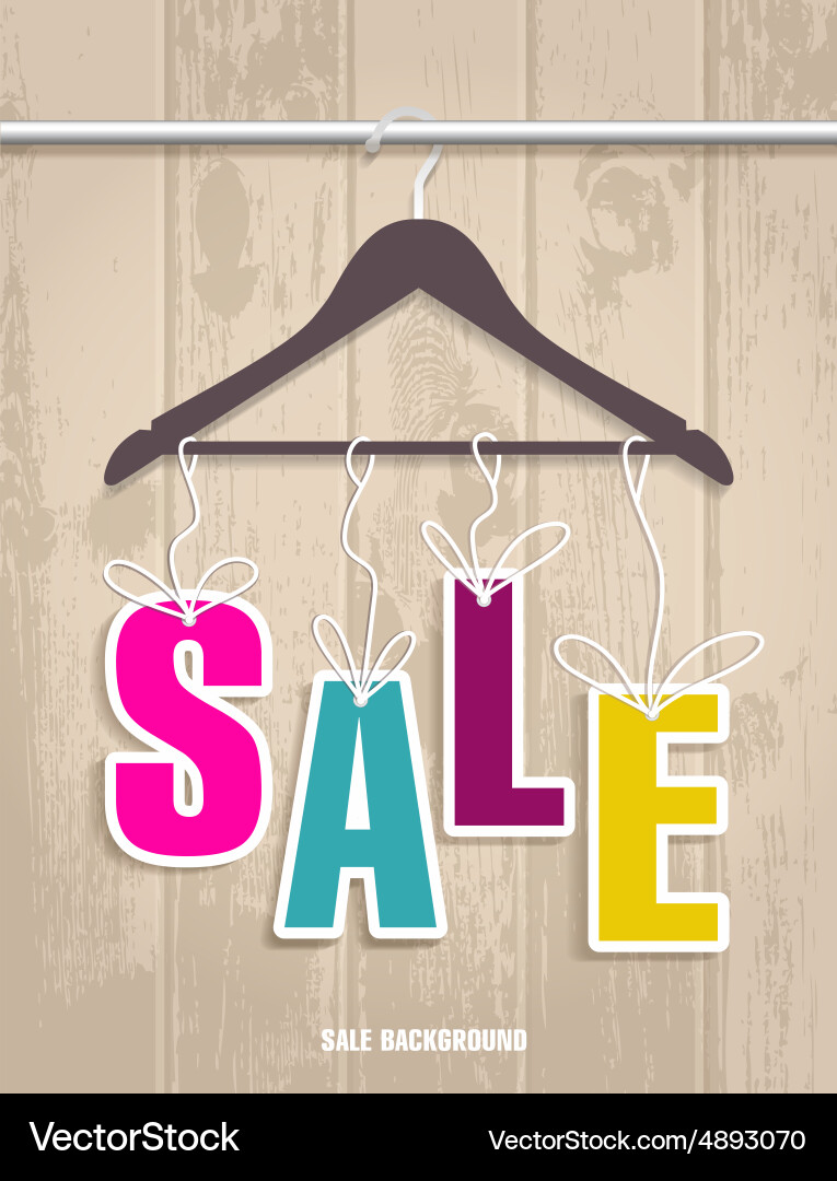 Sale banner design decoration Royalty Free Vector Image