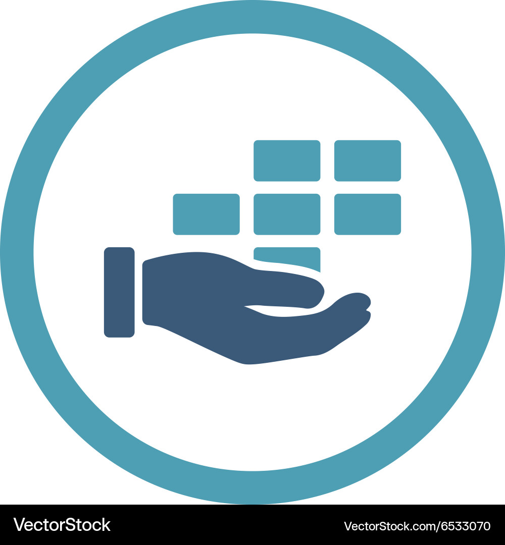 Service schedule icon Royalty Free Vector Image