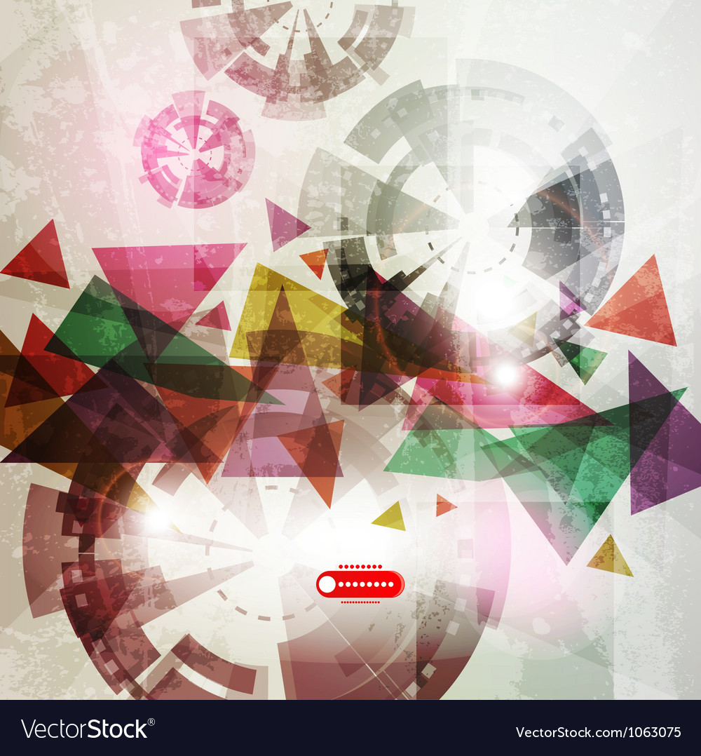 2 concept circle Royalty Free Vector Image - VectorStock