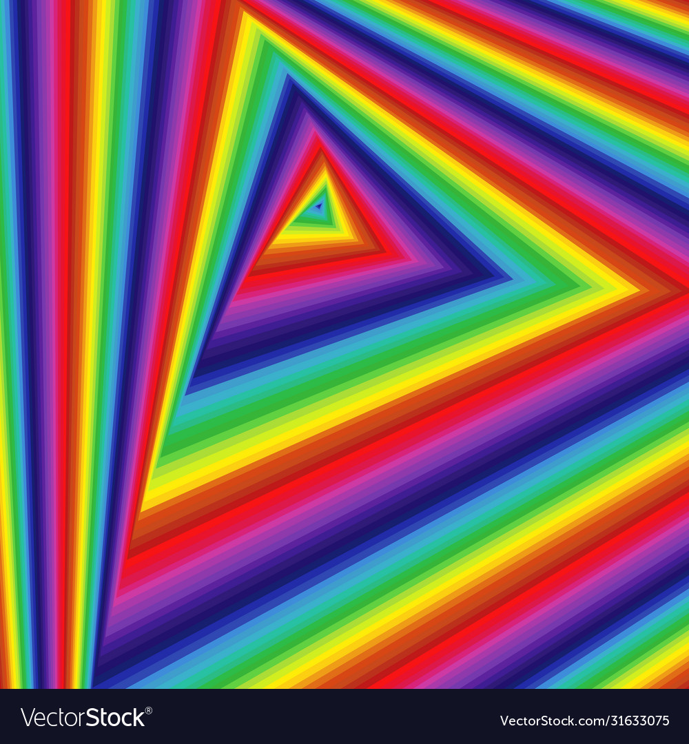 Twisted sequence with spectrum triangle forms Vector Image