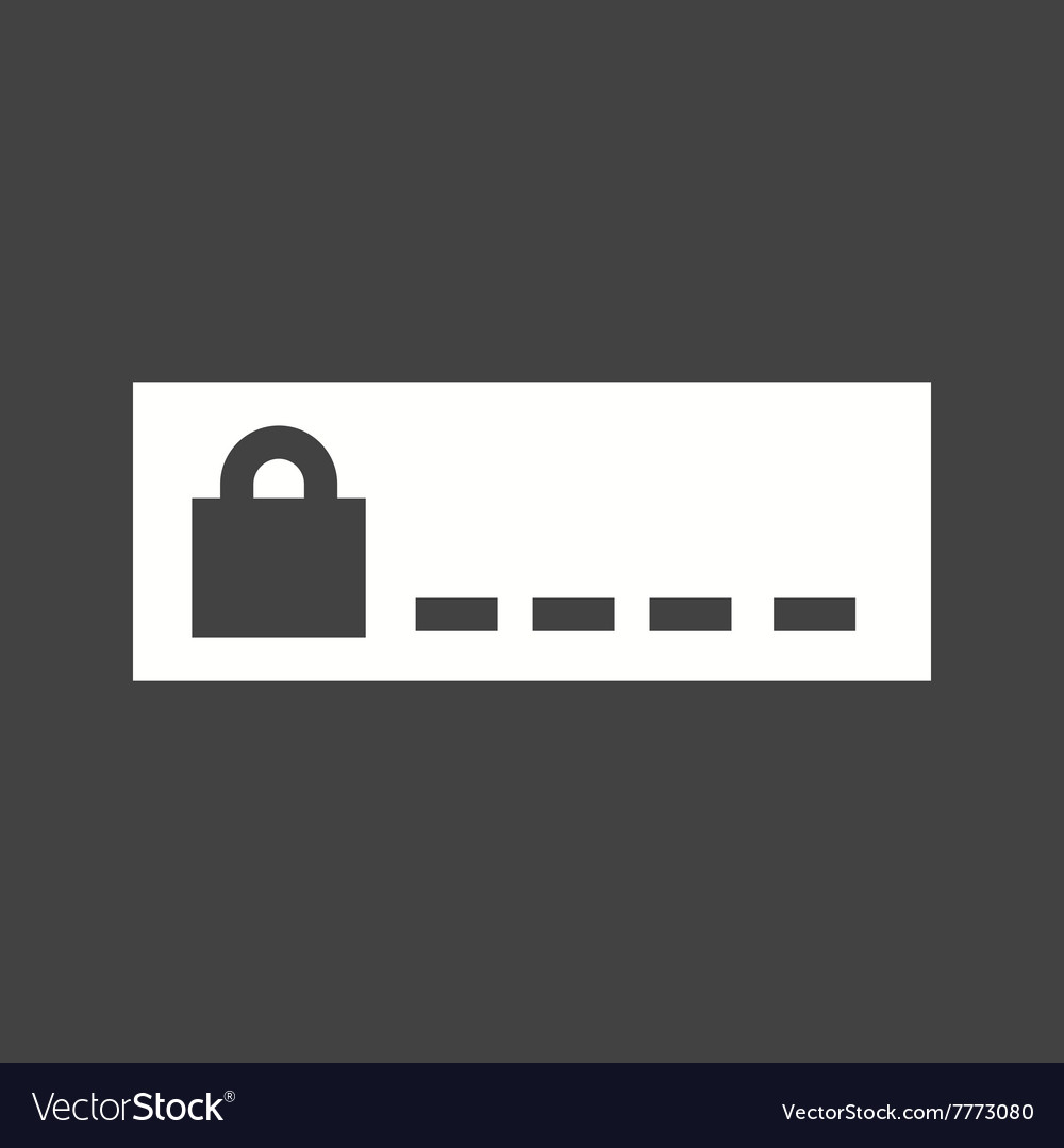 Enter passcode Royalty Free Vector Image - VectorStock