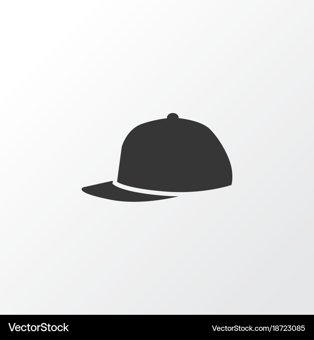 Baseball cap icon symbol premium quality isolated Vector Image