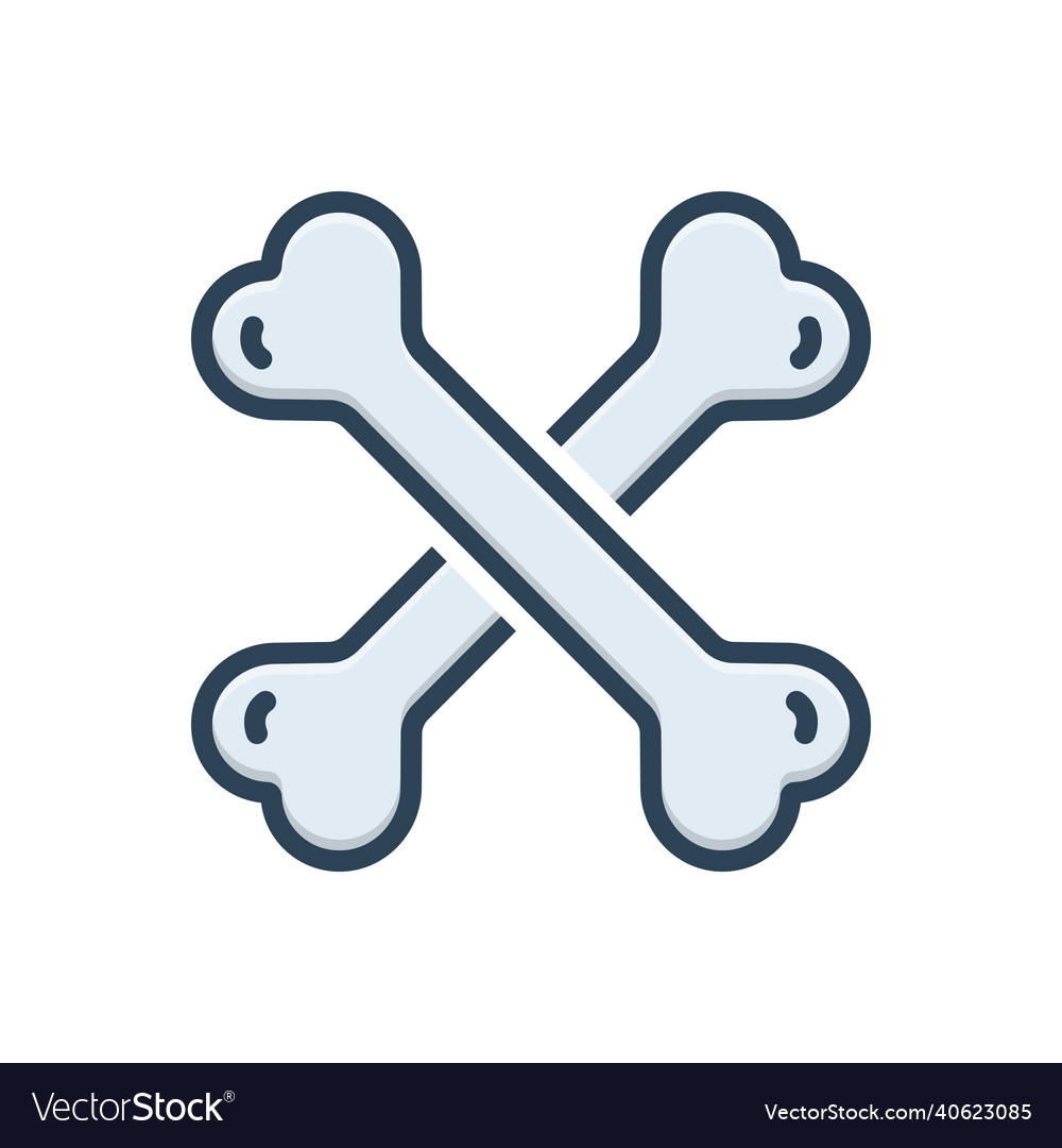 Dog bone Royalty Free Vector Image - VectorStock