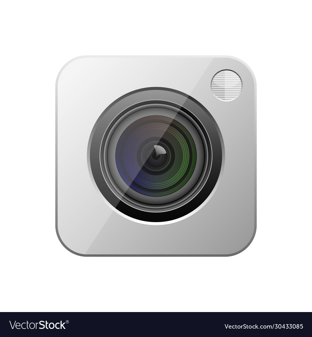 Smartphone back camera Royalty Free Vector Image