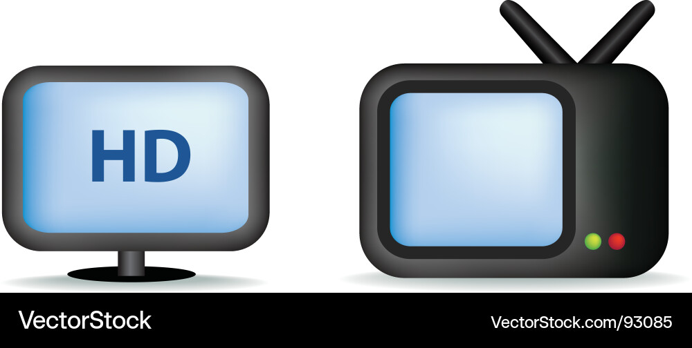 Televisions Royalty Free Vector Image - VectorStock