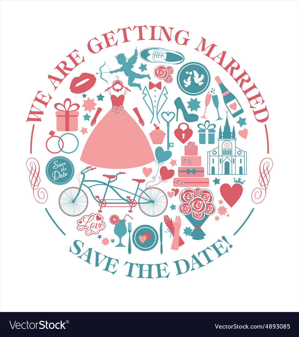 Wedding Royalty Free Vector Image - VectorStock