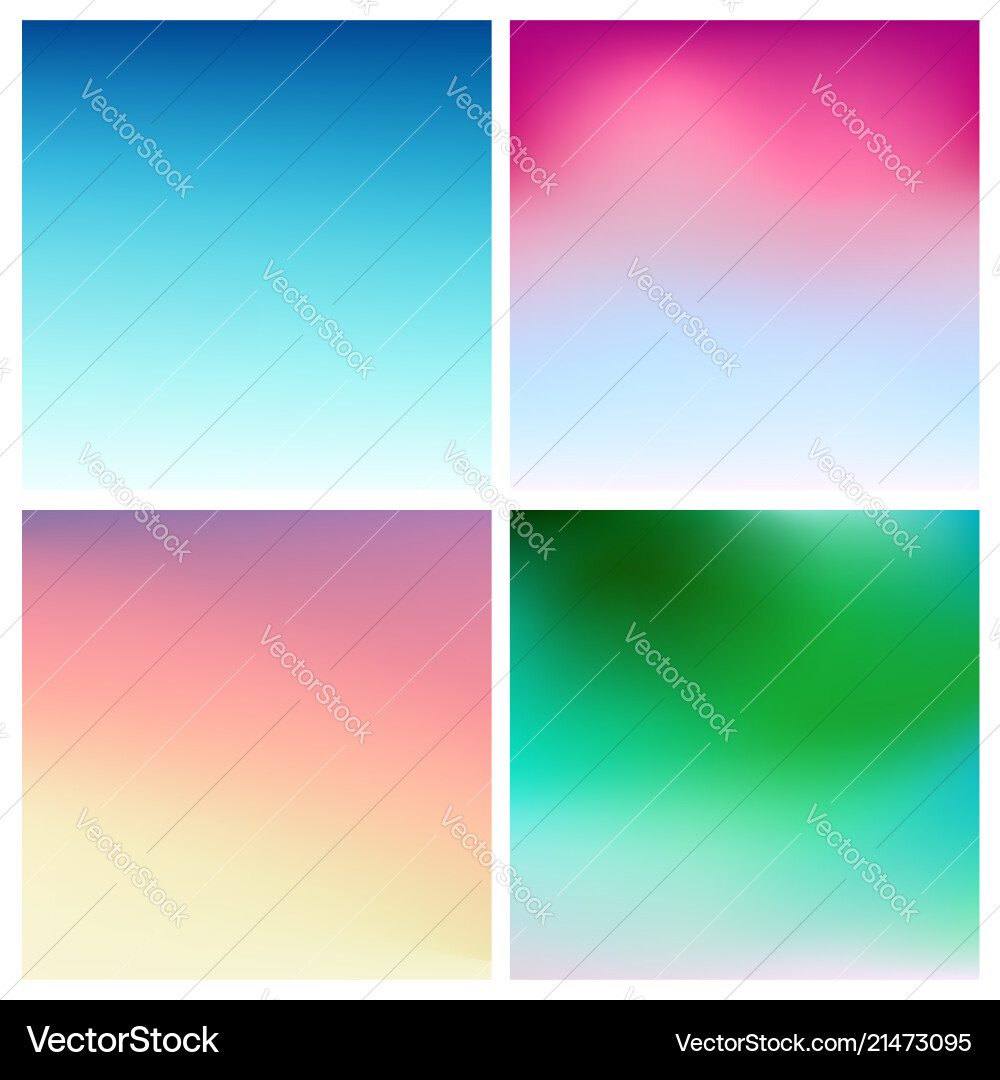 Abstract multicolored blurred background Vector Image