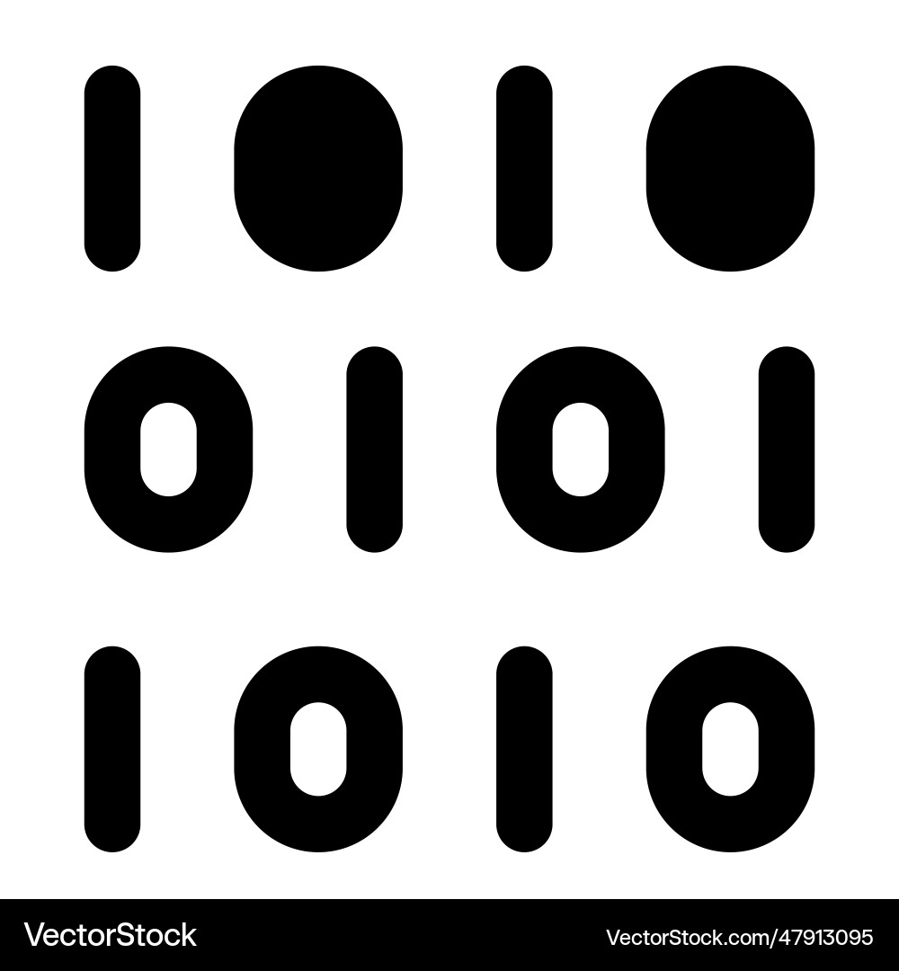 Binary code digital transformation concept Vector Image