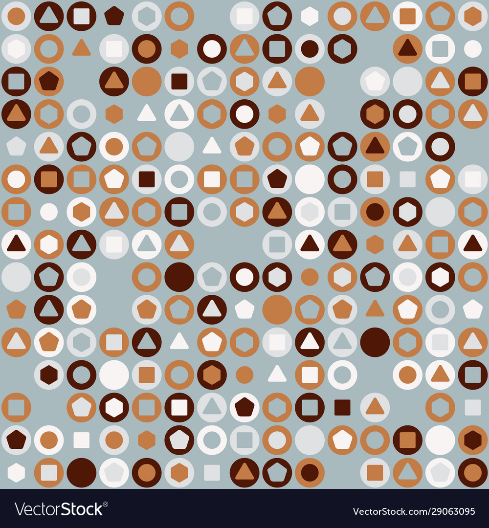 Geometric seamless pattern design Royalty Free Vector Image