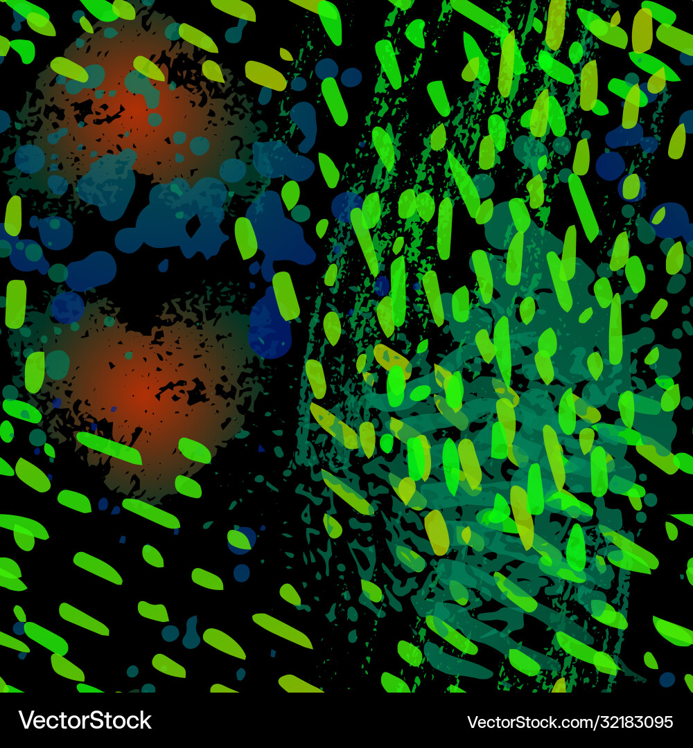 Ink stains seamless pattern fashion concept Vector Image