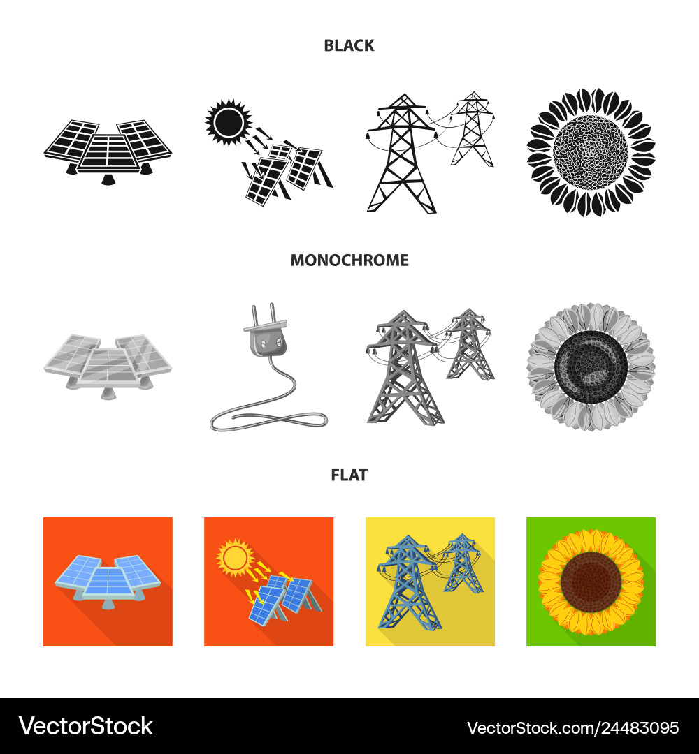 Isolated object of innovation and technology logo Vector Image