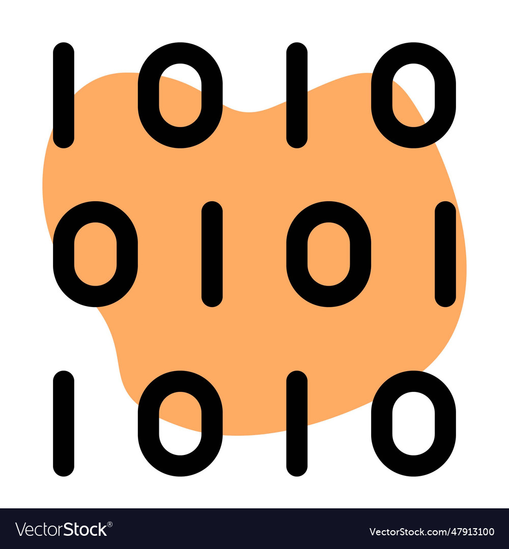 Binary code digital transformation concept Vector Image