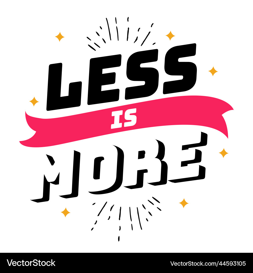 Motivational hand lettering typography quote Vector Image