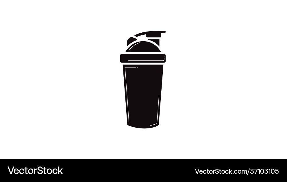 Protein shaker icon Royalty Free Vector Image - VectorStock