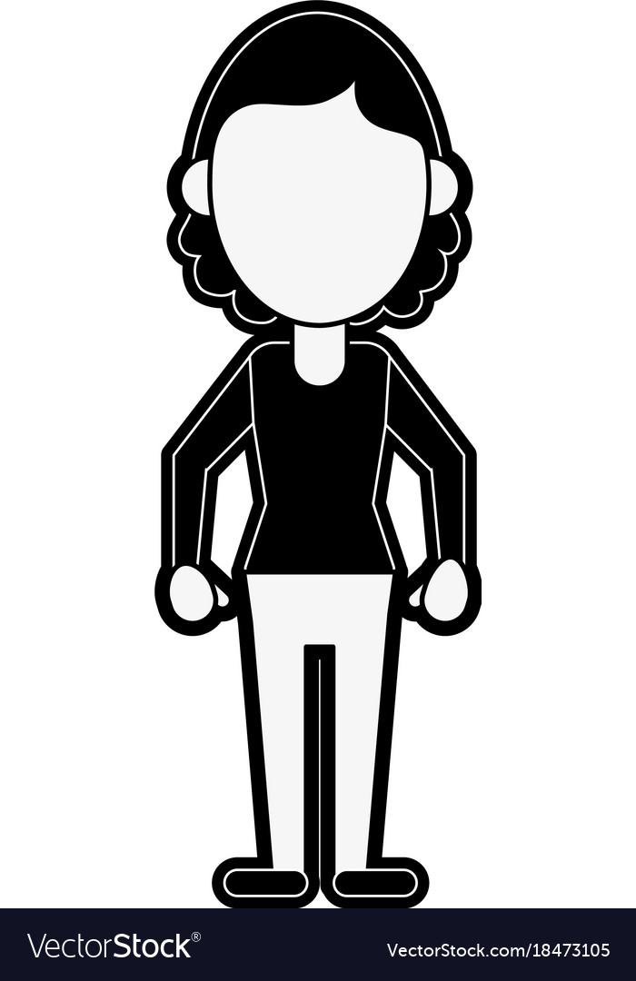 Young woman avatar Royalty Free Vector Image - VectorStock Young woman avatar Royalty Free Vector Image - VectorStock