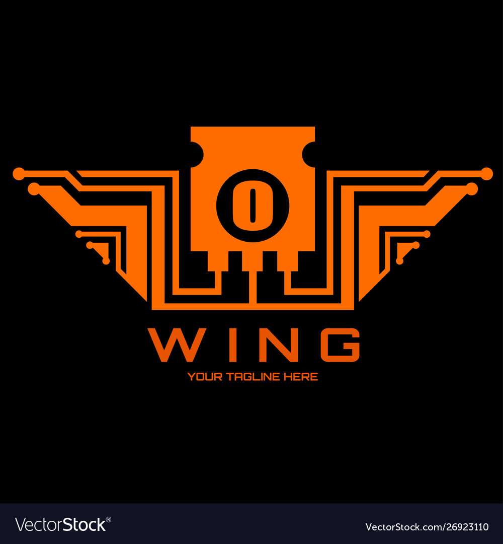 Future technology logos Royalty Free Vector Image