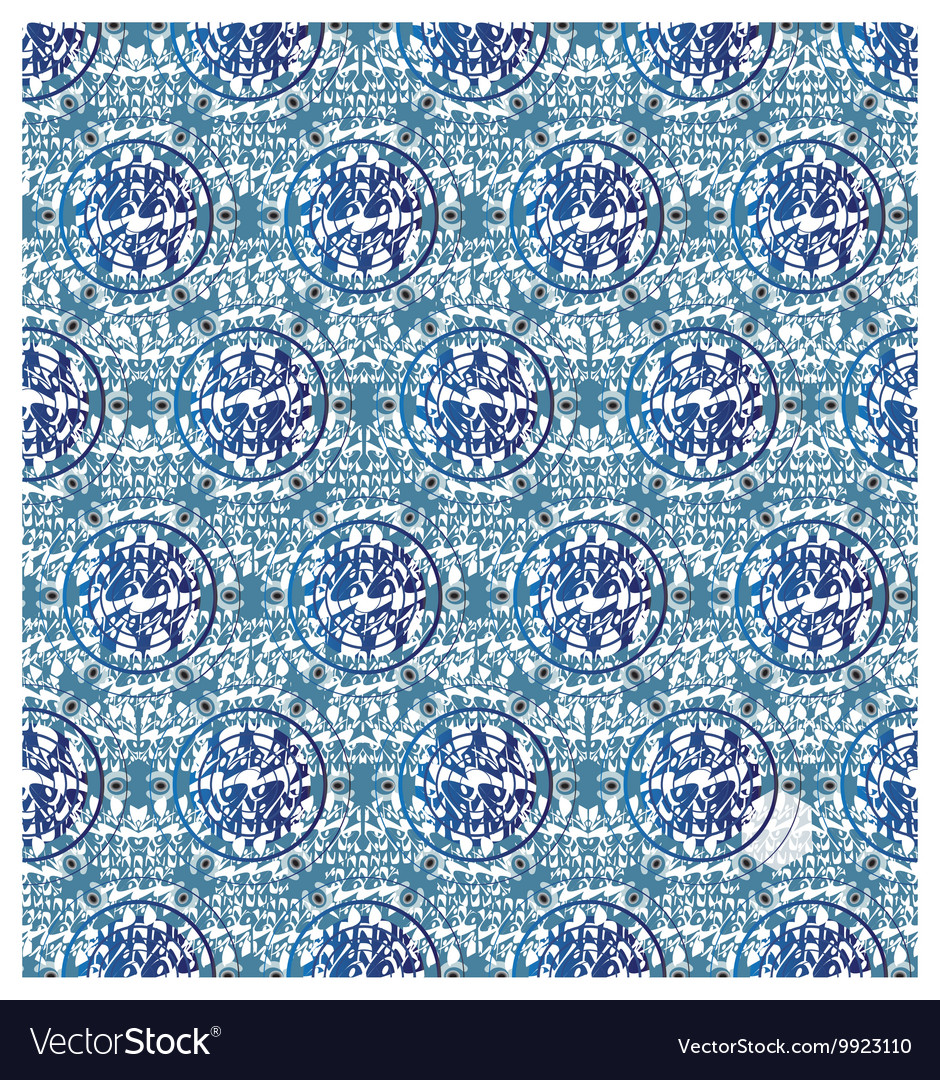 Pattern east Royalty Free Vector Image - VectorStock
