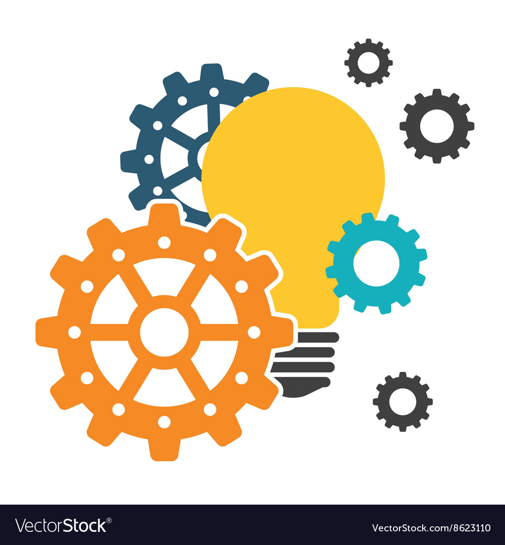 Process design strategy and technology concept Vector Image Process design strategy and technology concept Vector Image