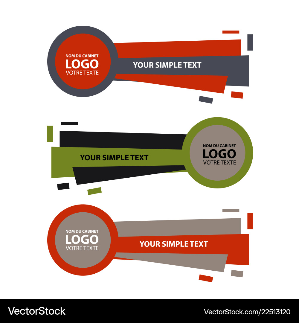 Minimal covers design colorful halftone gradients Vector Image