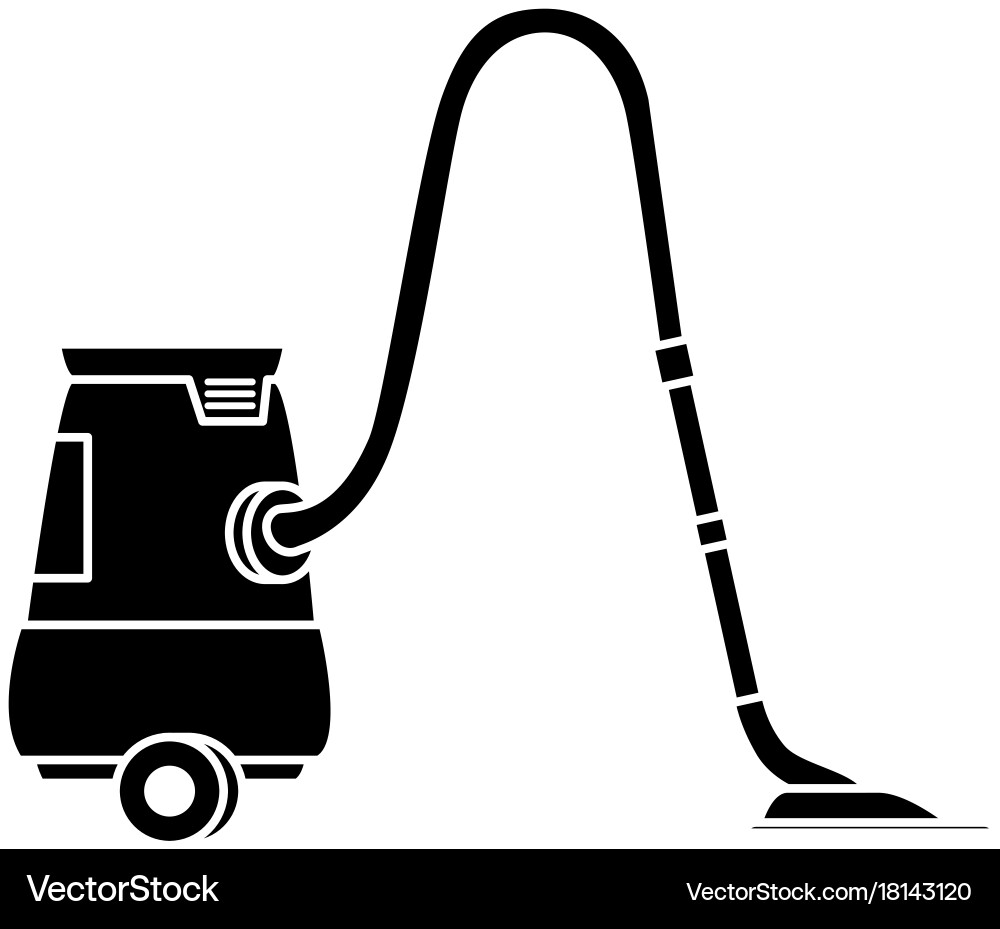 Vacuum appliance isolated icon Royalty Free Vector Image