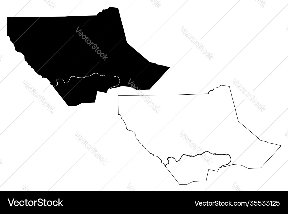 Lycoming county commonwealth pennsylvania us Vector Image