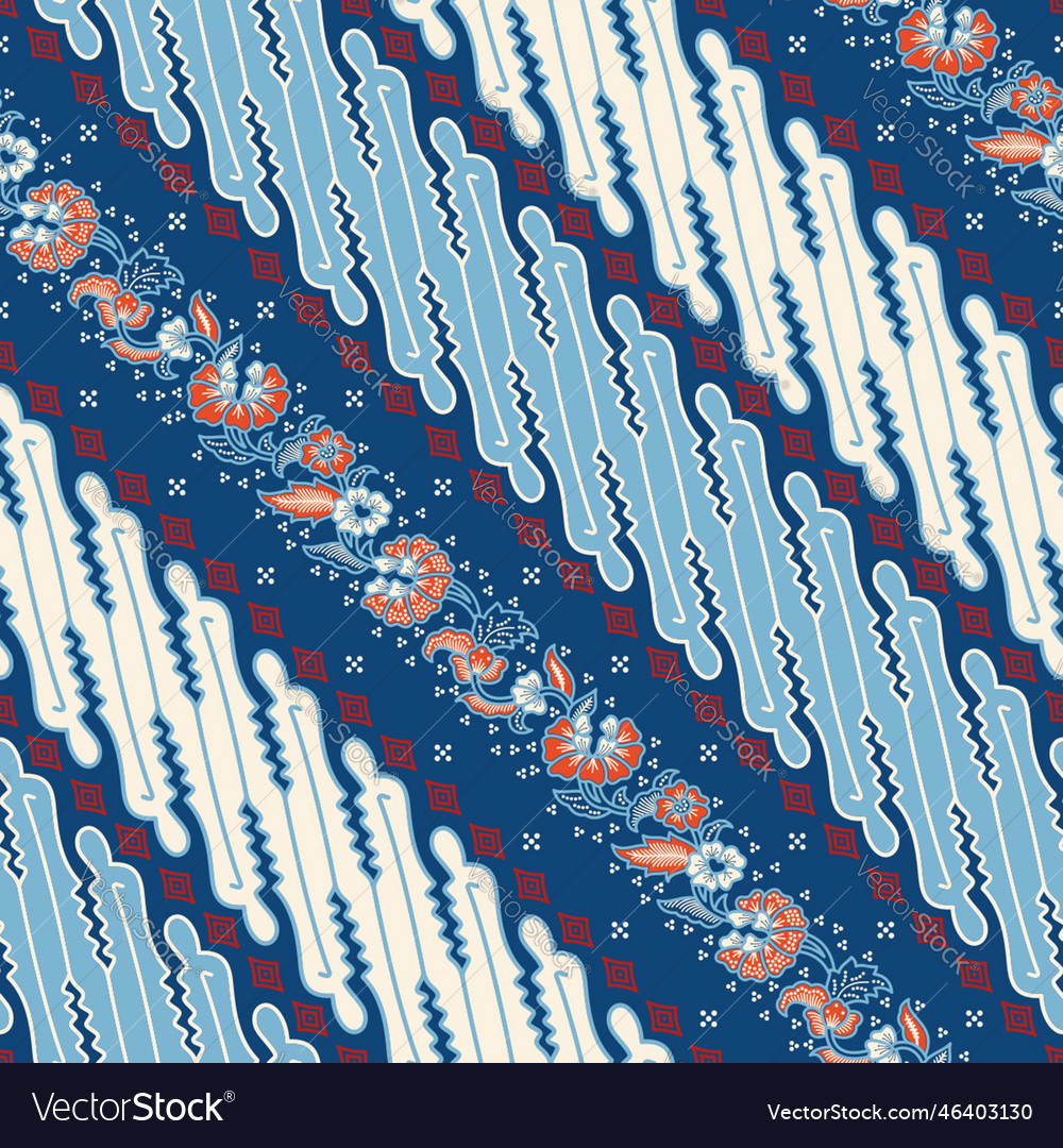 Batik art 027 Royalty Free Vector Image - VectorStock Batik art 027 Royalty Free Vector Image - VectorStock
