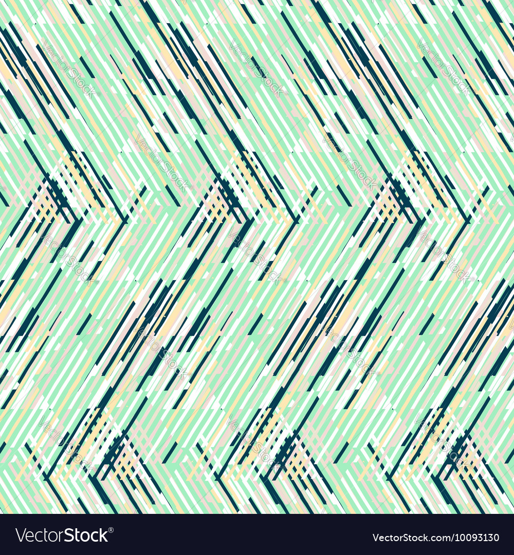 Striped chevron vintage pattern Royalty Free Vector Image