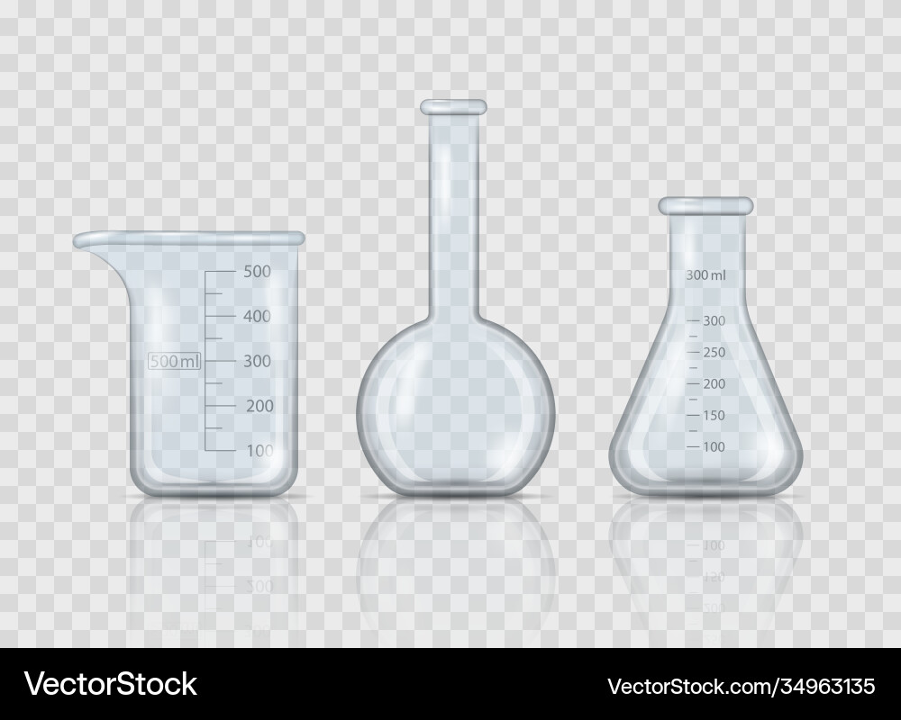 Chemical laboratory equipment Royalty Free Vector Image