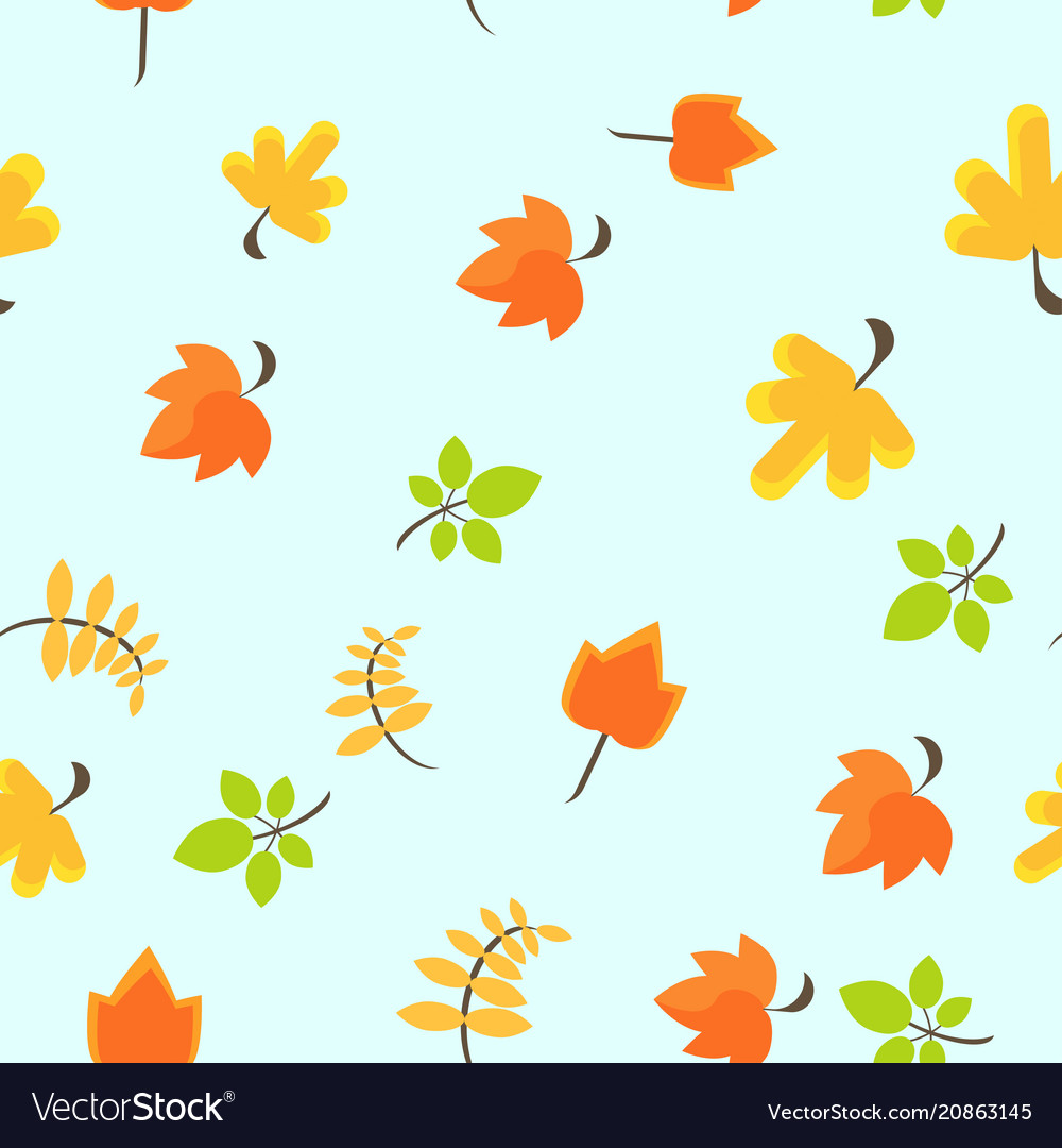 Colored seamless pattern Royalty Free Vector Image