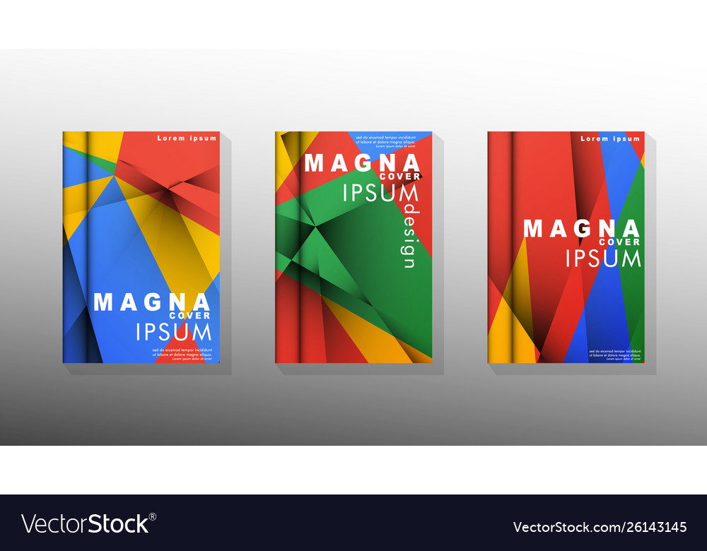 Gradient minimal geometric pattern design Vector Image