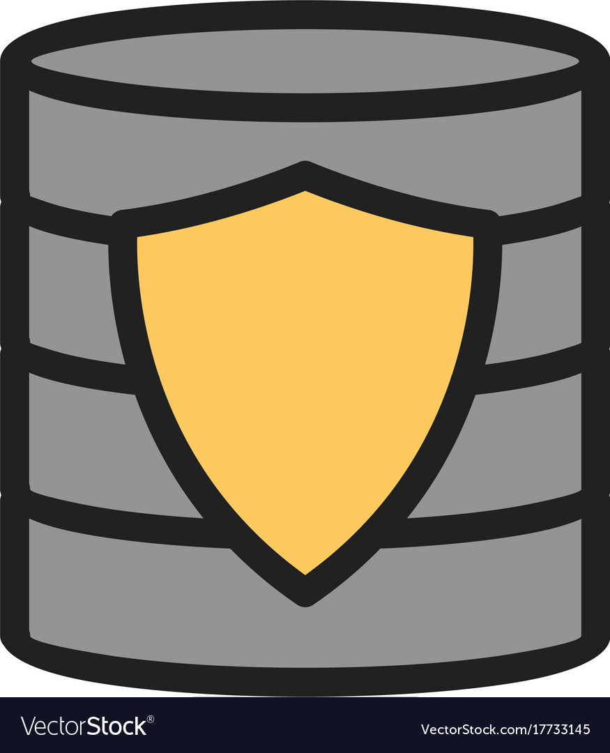 Secured backup Royalty Free Vector Image - VectorStock Secured backup Royalty Free Vector Image - VectorStock