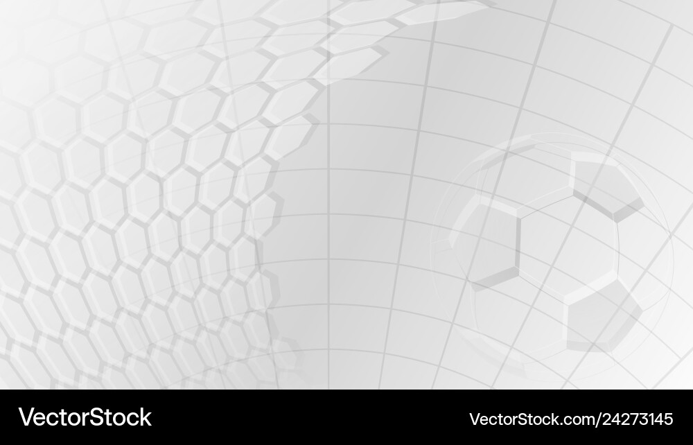 Soccer background in gray colors Royalty Free Vector Image