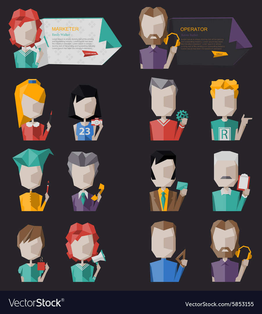 Business team Royalty Free Vector Image - VectorStock