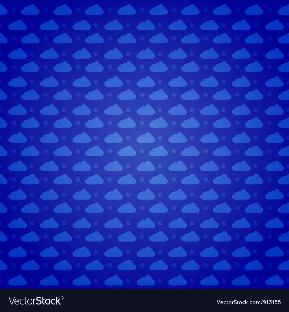 Cloud background Royalty Free Vector Image - VectorStock