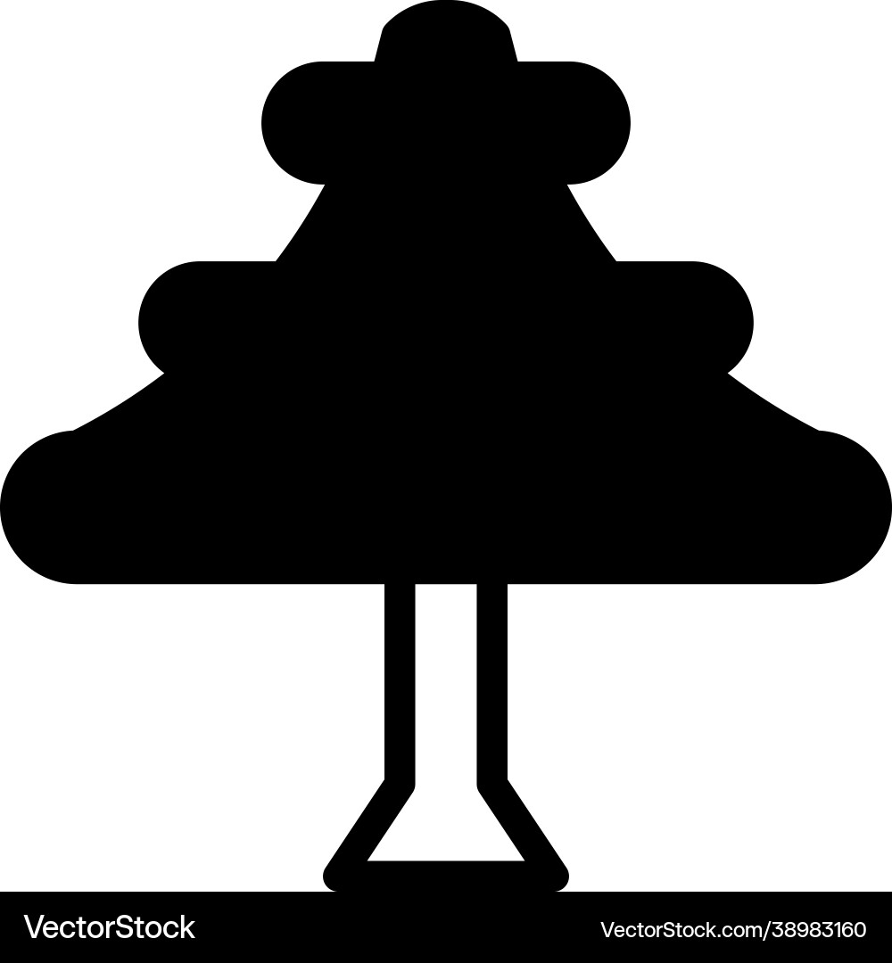 Logo tree dualtonestyle icon perfect Royalty Free Vector
