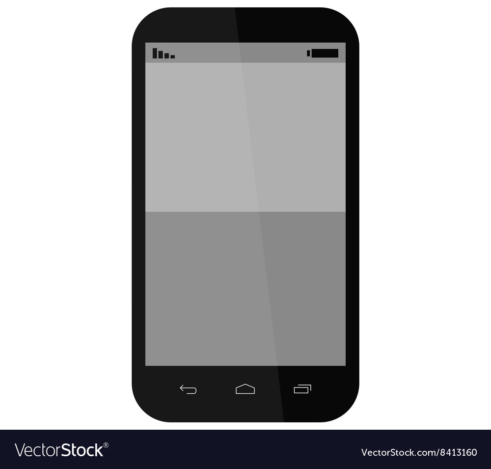 Mobile phone Royalty Free Vector Image - VectorStock