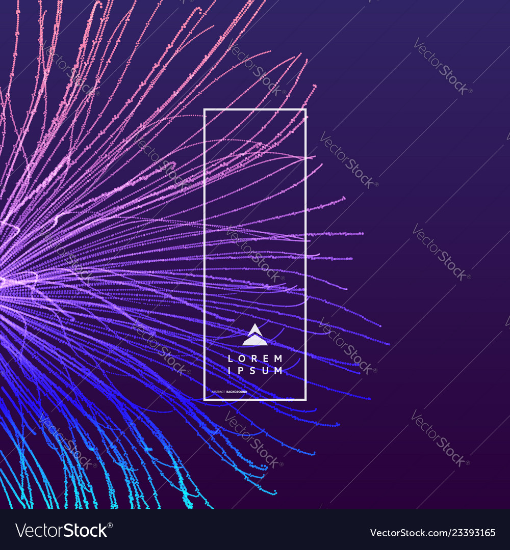 Point explode array with dynamic emitted Vector Image