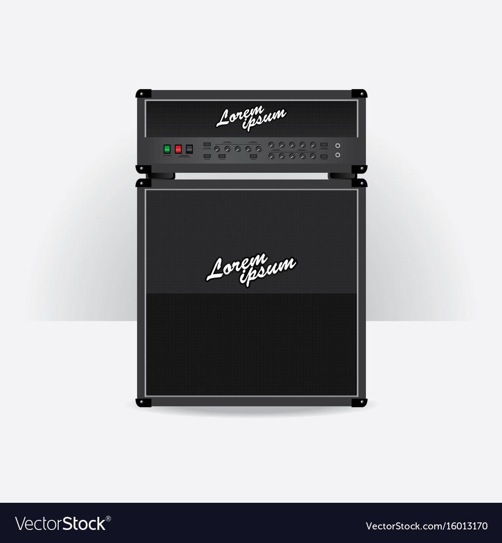 Amplifier Royalty Free Vector Image - VectorStock