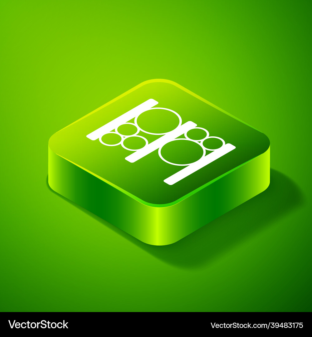 Isometric playground climbing equipment icon Vector Image