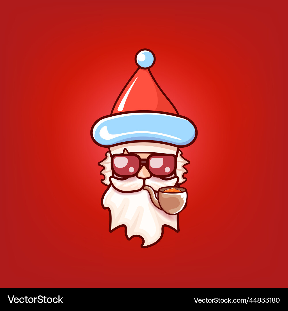 Santa Smoking Pipe