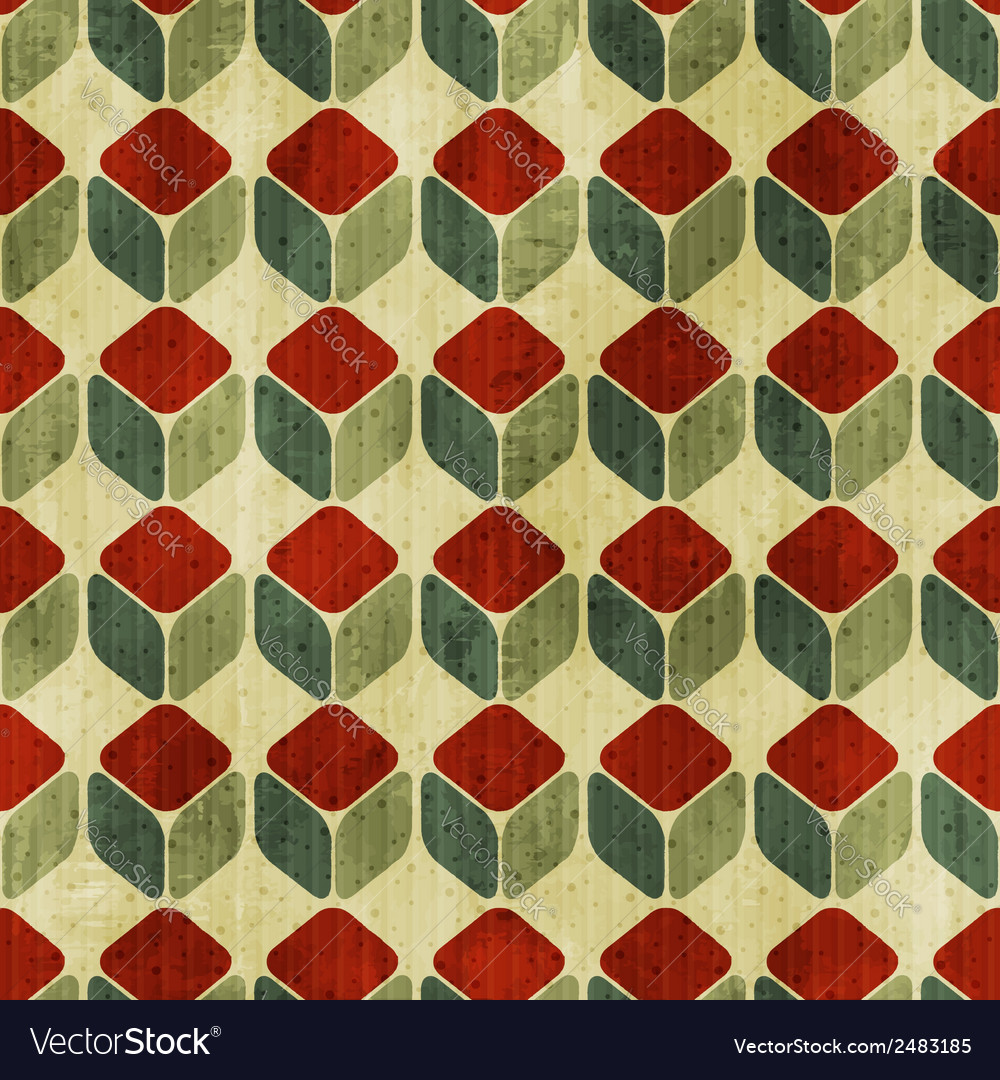 Retro seamless pattern Royalty Free Vector Image